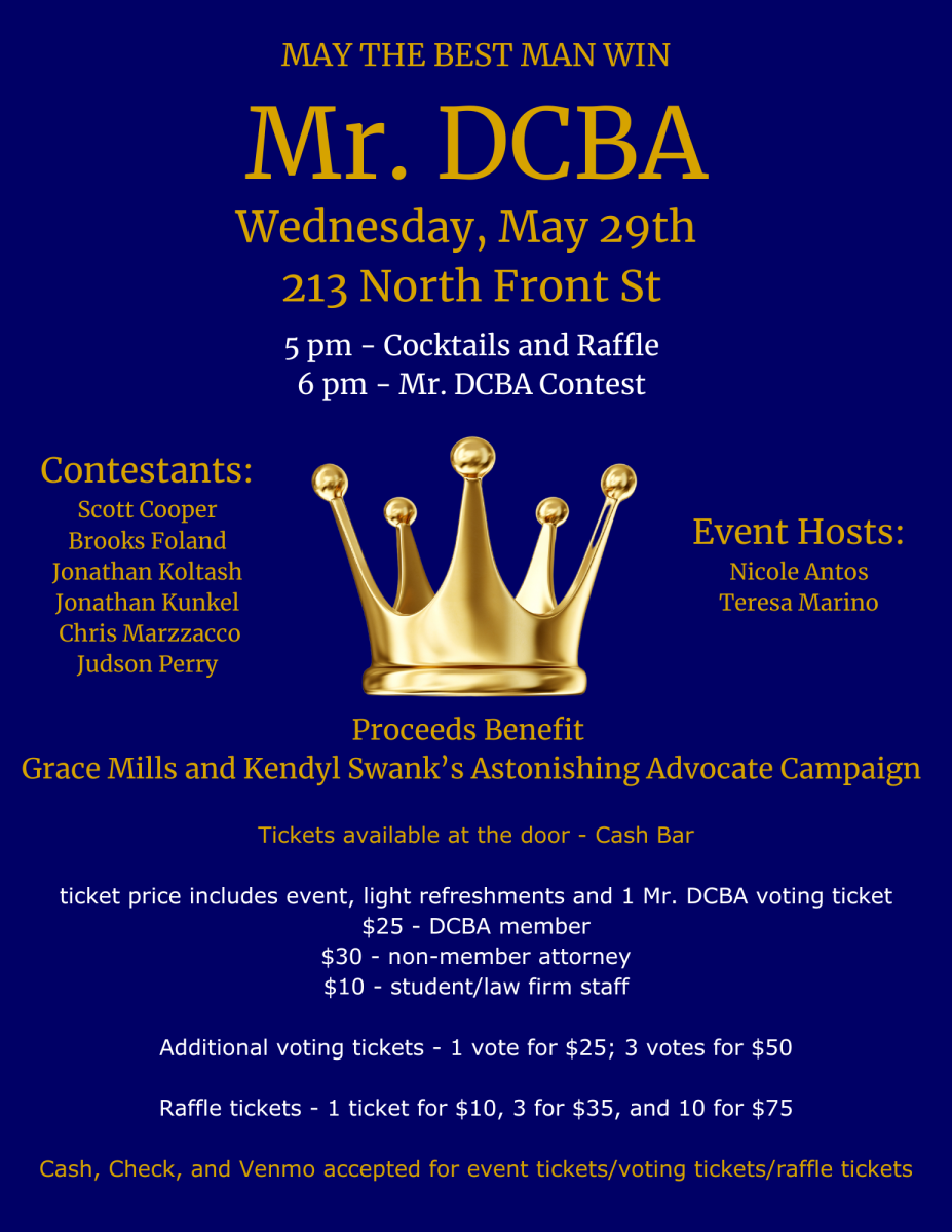 Astonishing Advocate Mr. DCBA Event | Calendar of Events | Dauphin ...